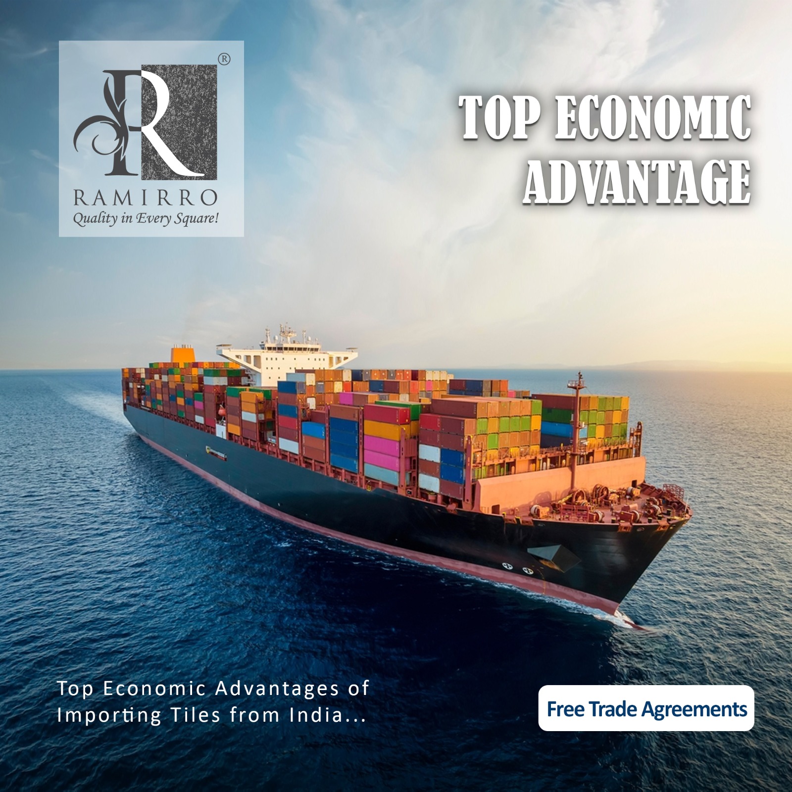 Top Economic Advantages of Importing Tiles from India | Free Trade ...