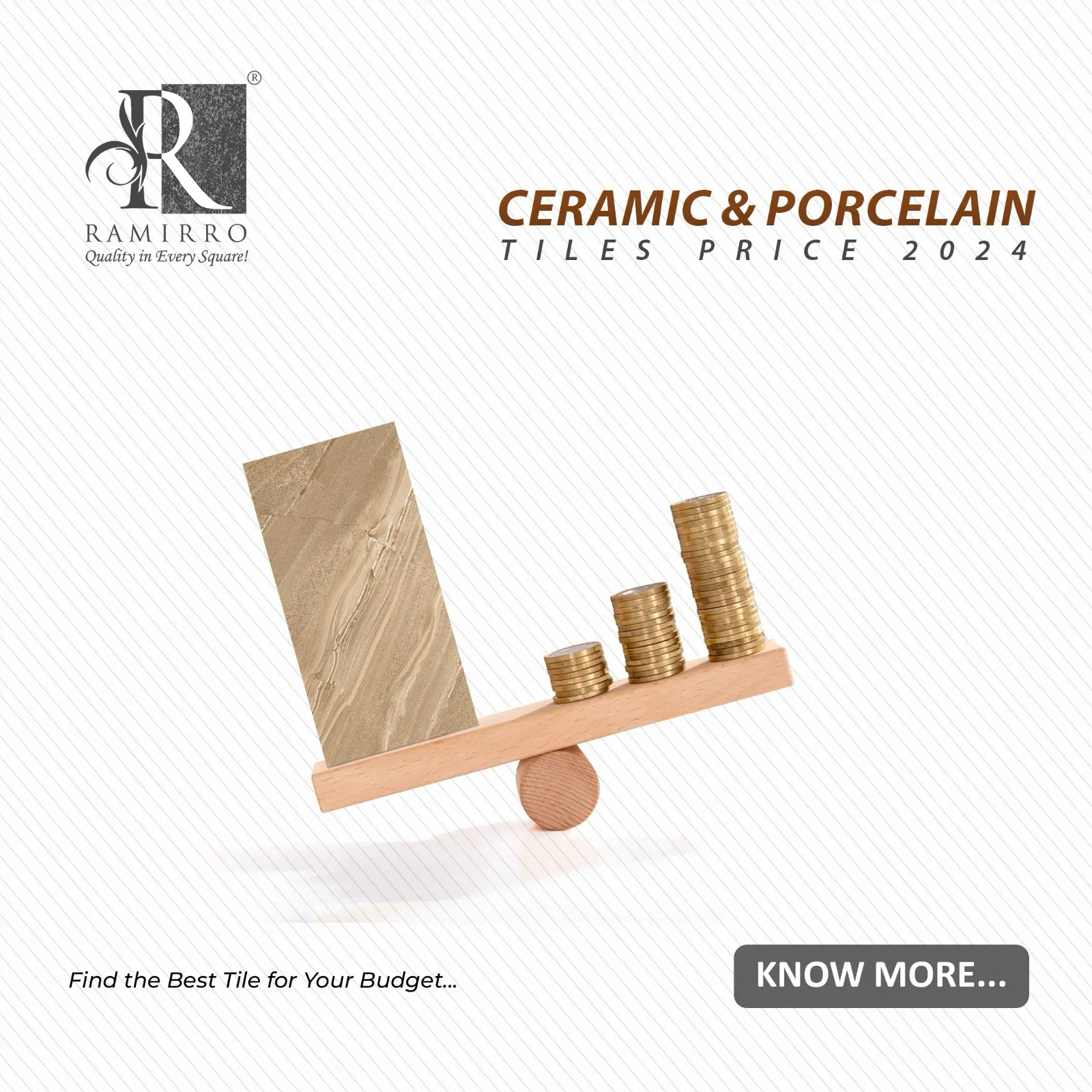 Ceramic & Porcelain Tiles Price 2024: Find the Best Tile for Your Budget
