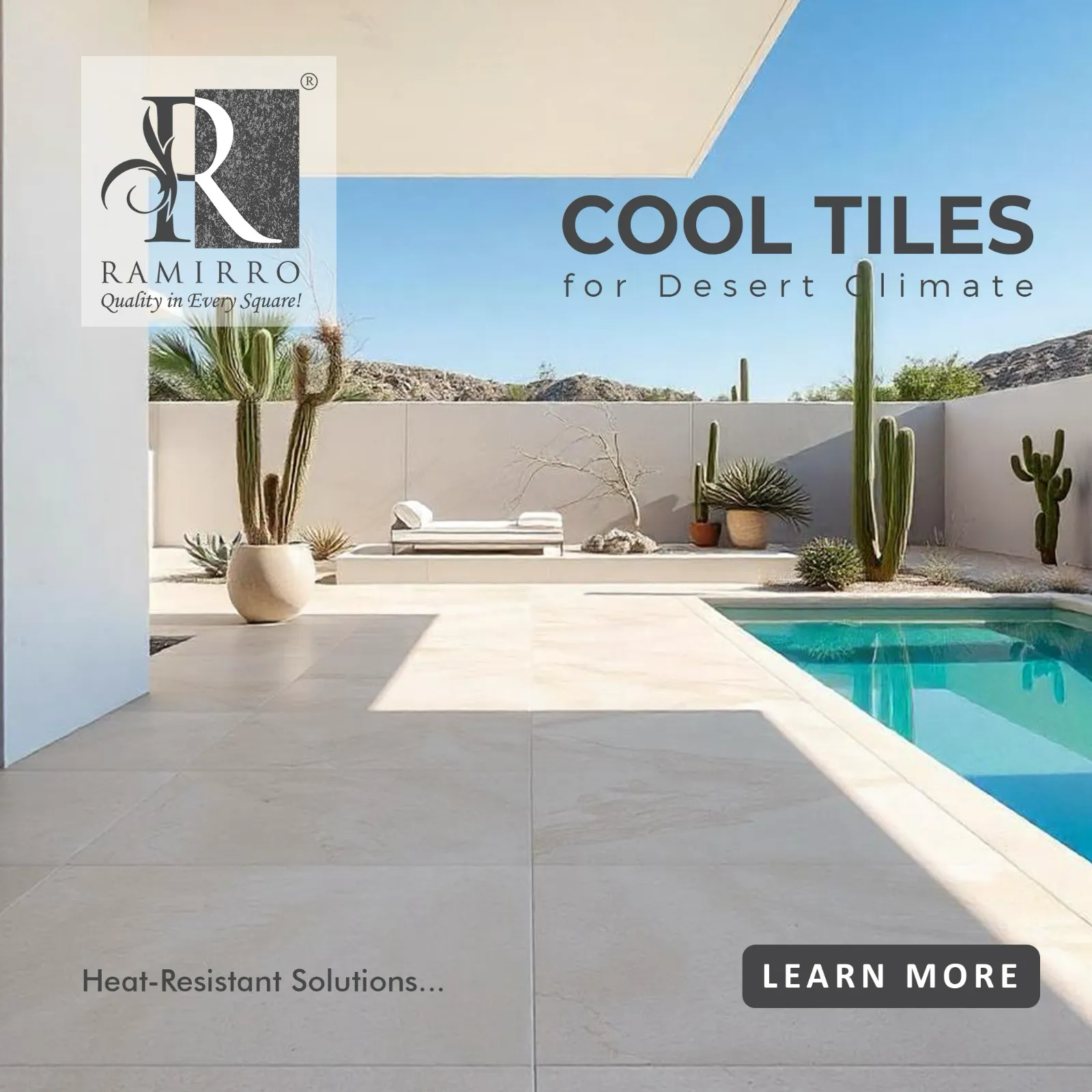 Cool Tiles for Desert Climate: Heat-Resistant Solutions - Ramirro Ceramica
