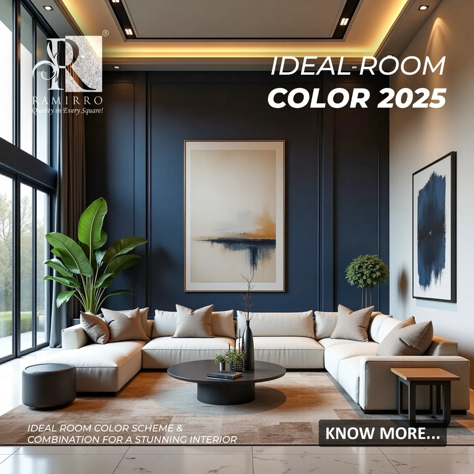 Best Room Color Combination in 2025 for a Stunning Interior - Ramirro