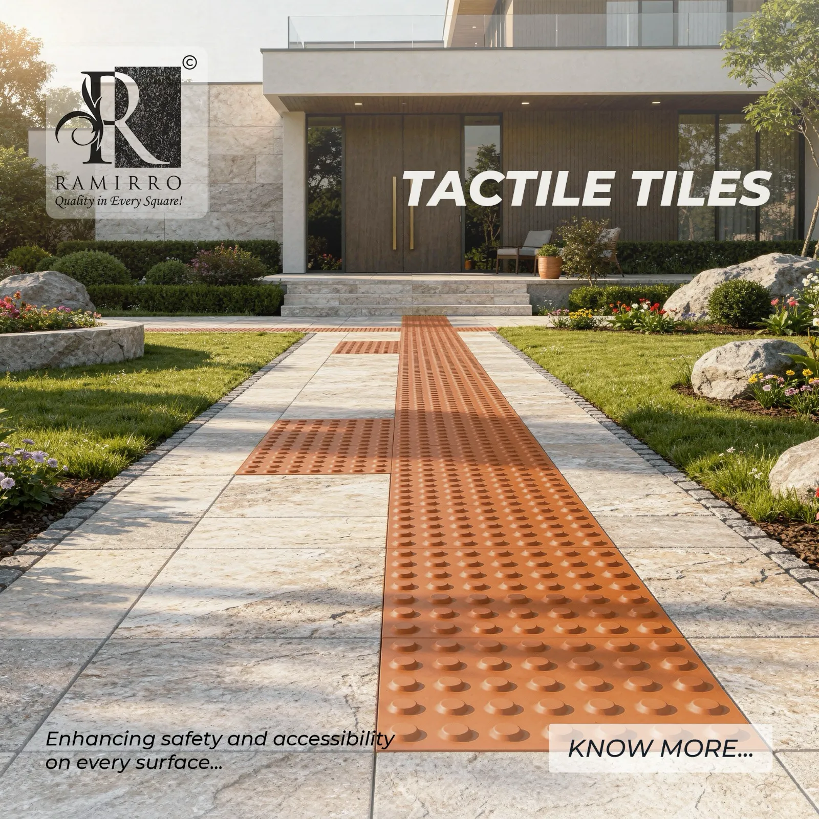 Tactile Tiles for Safety & Accessibility | Advanced Tactile Surface ...